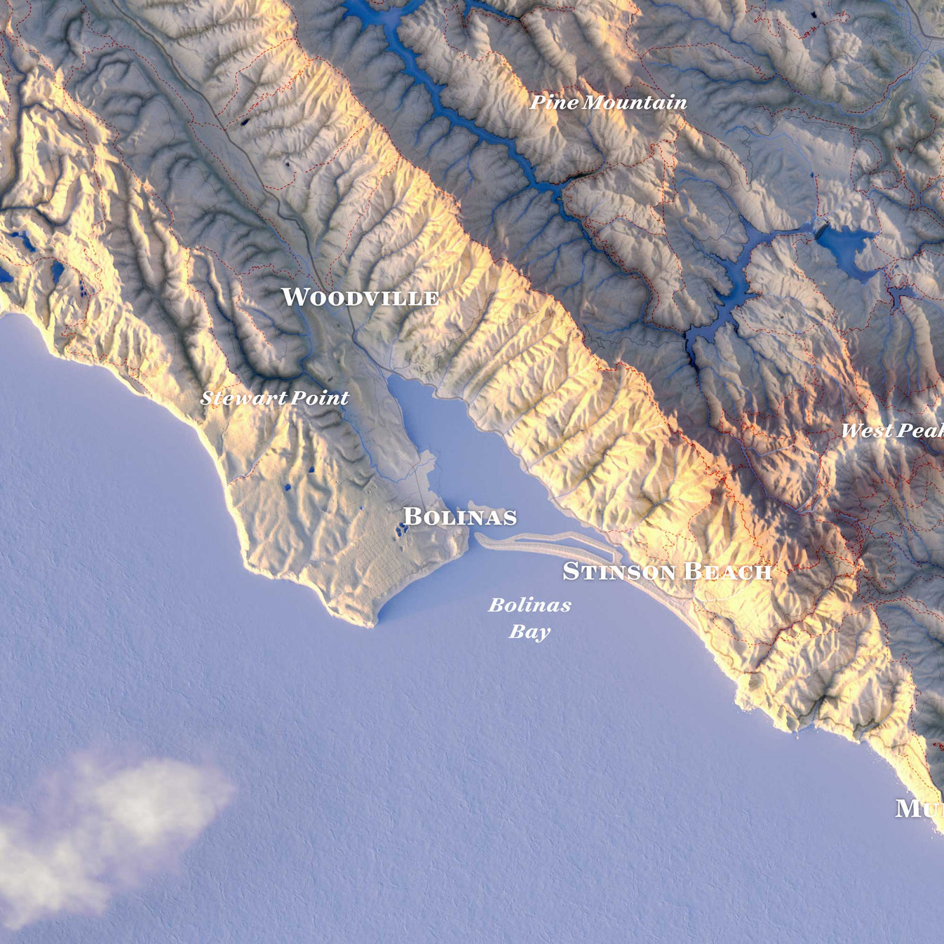 San Francisco Region - Art Map – Nifty Mapworks