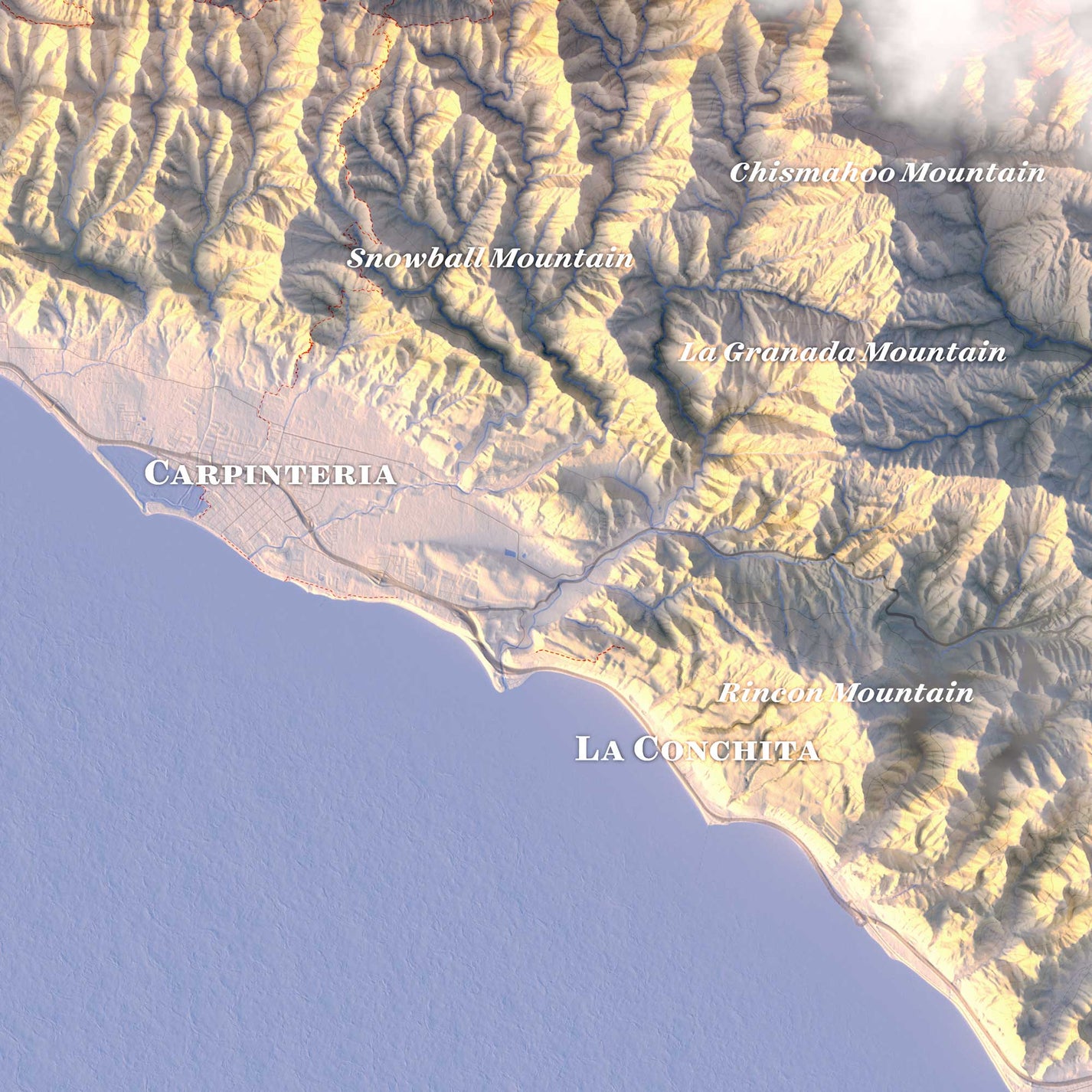 Santa Barbara Region - Art Map – Nifty Mapworks