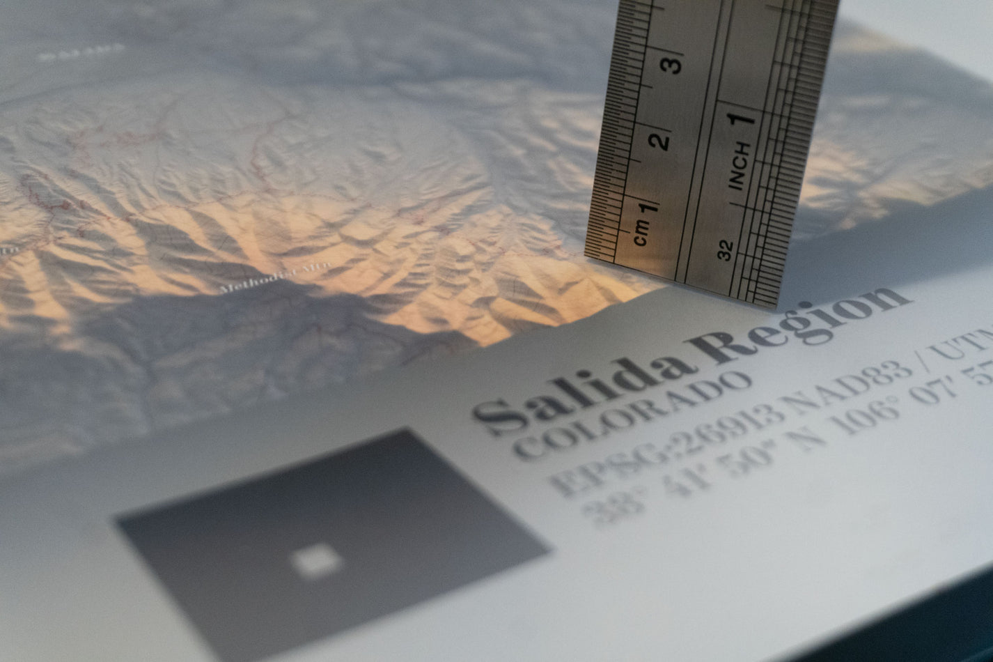 Grand Lake Estes Park Topographic Map Print | Nifty Mapworks