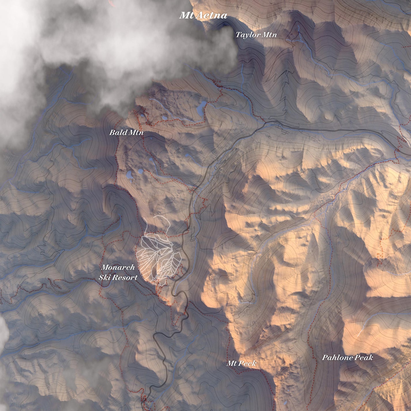 Salida Colorado Topographic Map Print | Nifty Mapworks