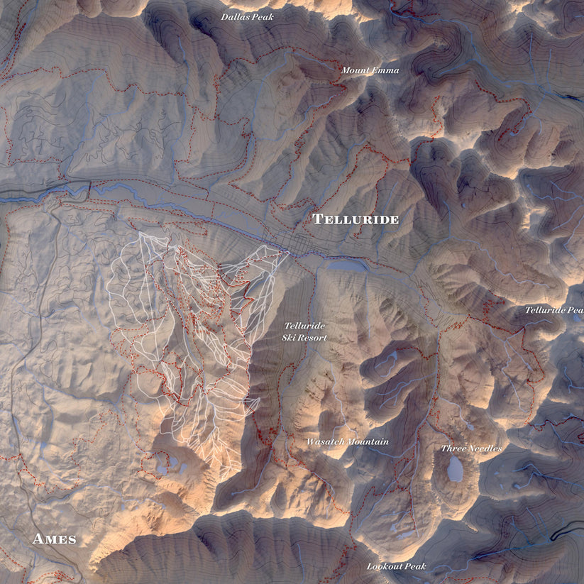 Telluride Region - Art Map – Nifty Mapworks